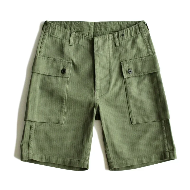 SauceZhan USMC P44 U.S. ARMY HBT Shorts VINTAGE Casual Shorts American ...