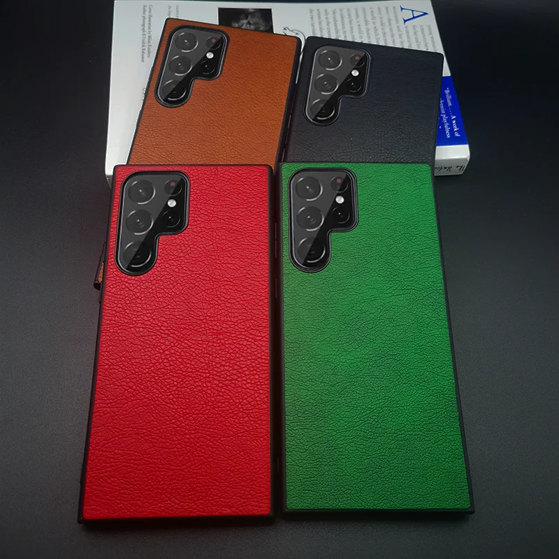 Samsung Galaxy S22 Ultra Leather Case | Leather Phone Cases Samsung ...