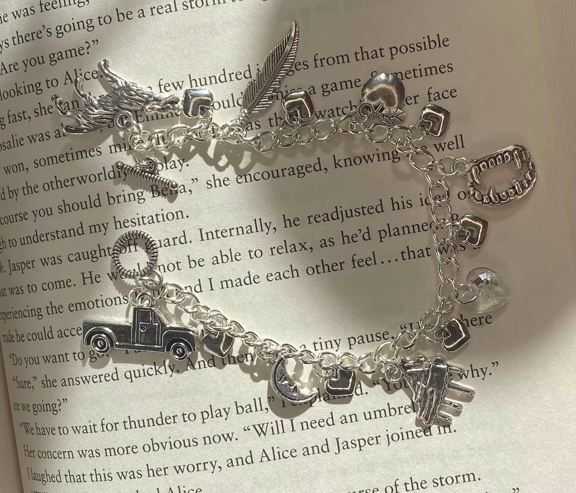 Handmade-Twilight-Charm-Bracelet-Bella-s-wolf-and-crystal-heart ...