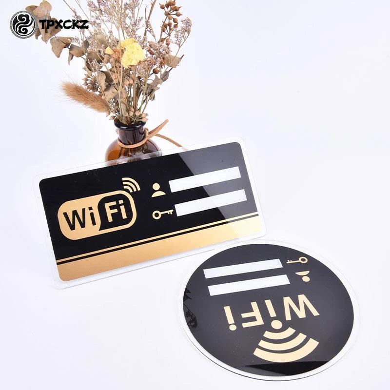 1pcs Wifi Acrylic Sign 爆売りセール開催中
