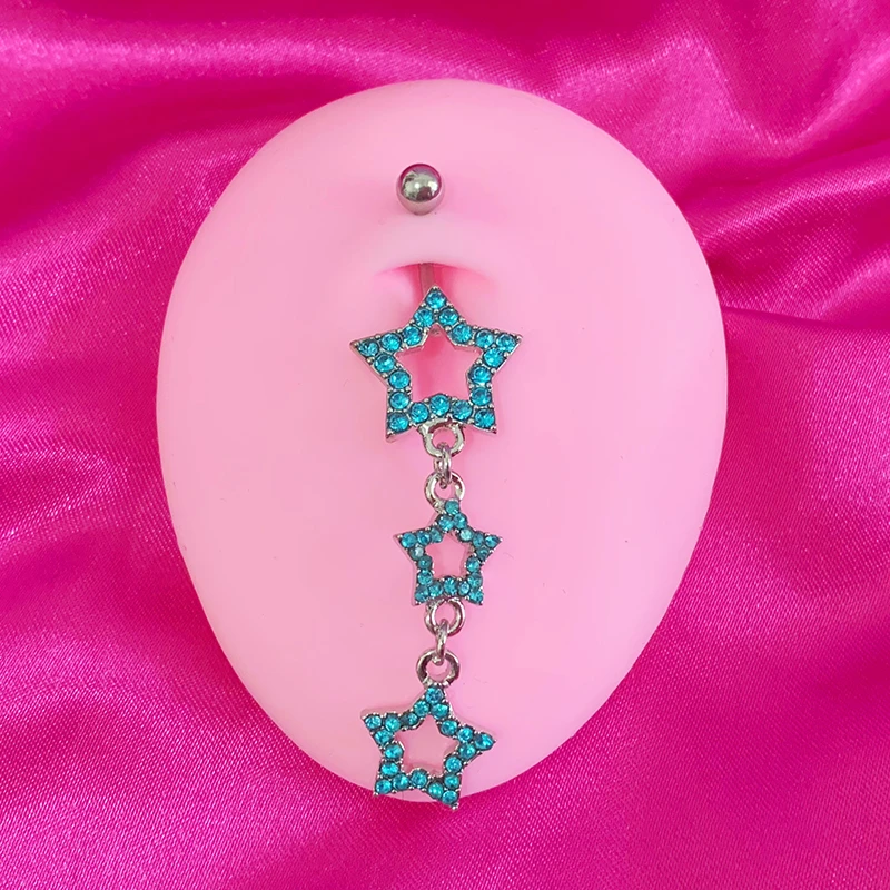 Belly Button Piercing Sexy | Star Belly Button Piercing | Belly Button ...