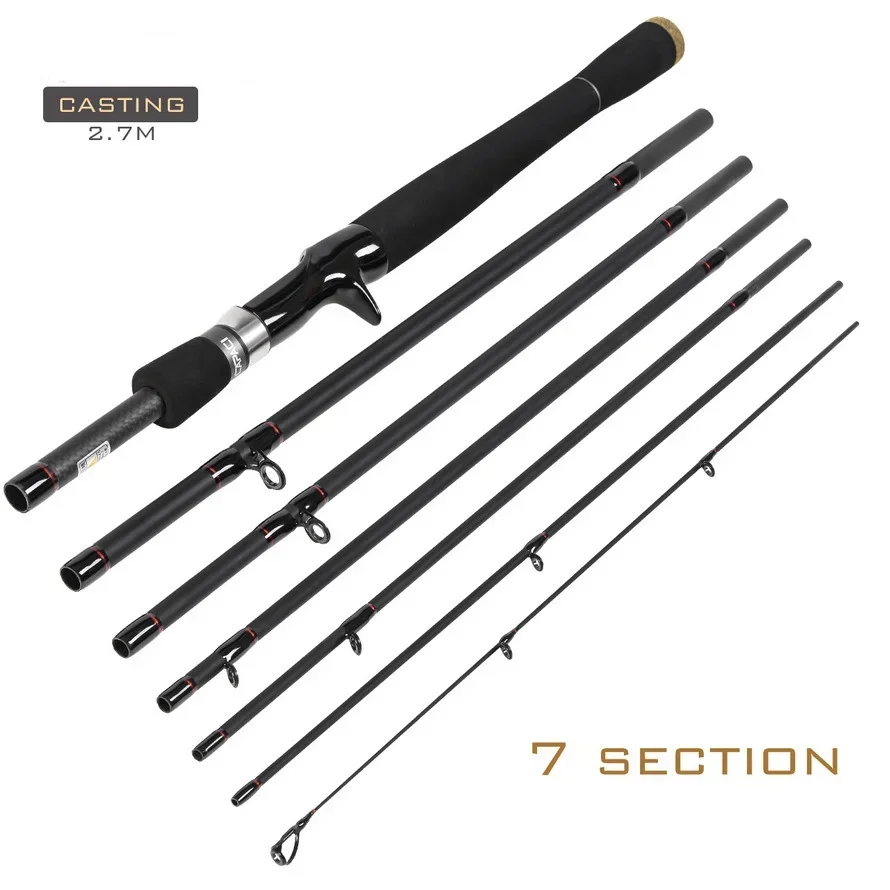 Goture-2-1-2-4m-2-7m-Spinning-Casting-Fishing-Rod-6-7-Sections-Carbon ...