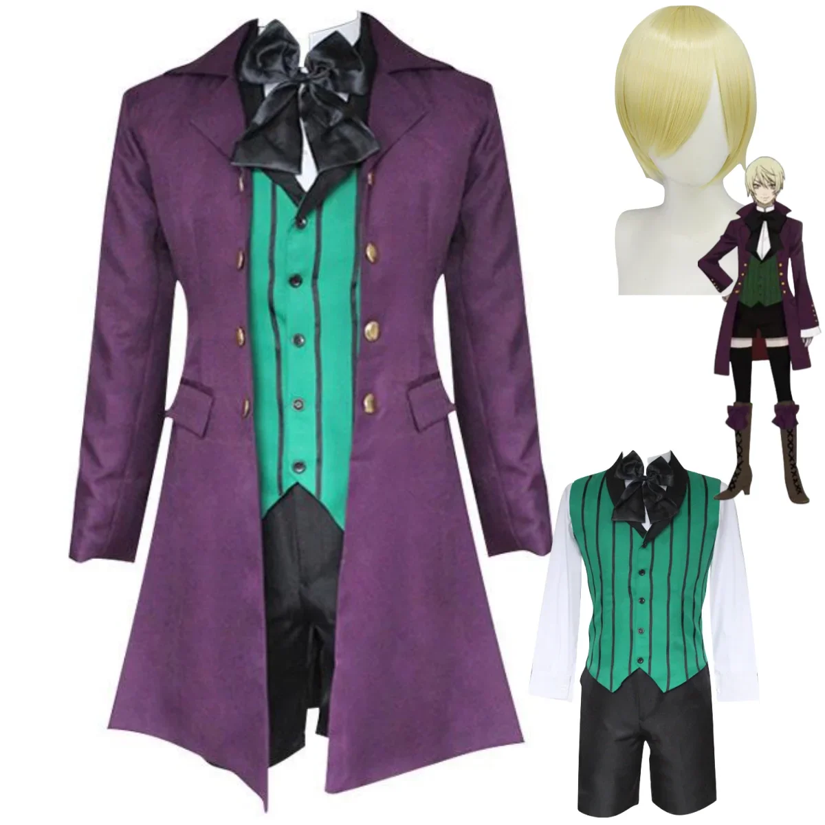 Anime-Black-Butler-Alois-Trancy-Cosplay-Costume-Wig-Tailcoat-Coat-Vest ...