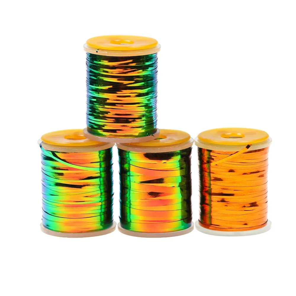 Midges 0.5mm - 2mm Peacock Green/Orange Peacock Orange Tinsel Fly Tying ...