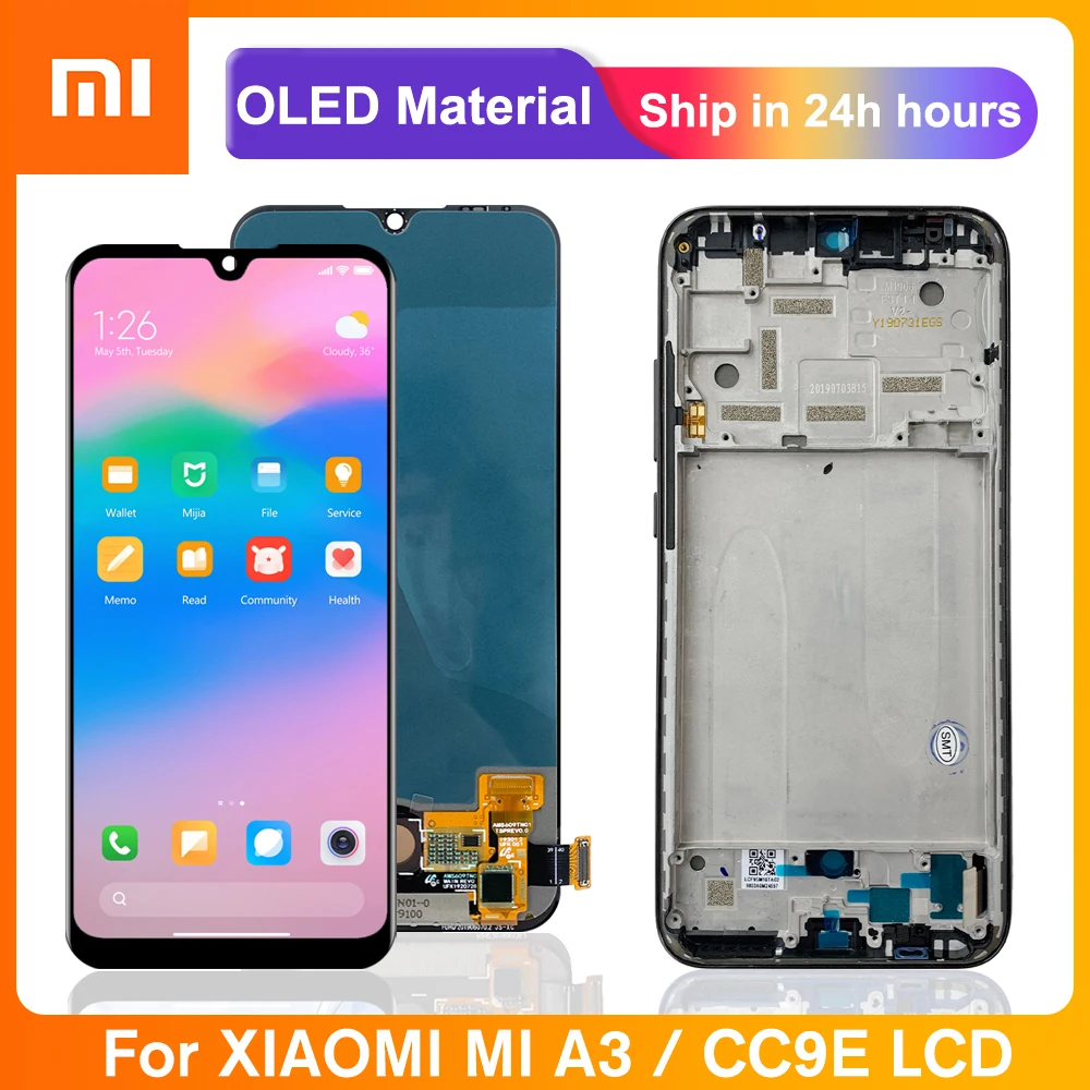 Super Amoled Screen Mi Cc9e Lcd Display Touch Digitizer Pro - AliExpress