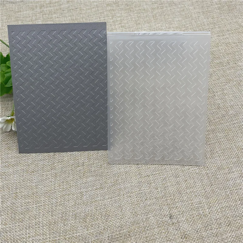 Wavy Plastic Embossing Folders scrapbook album card packing decoration ...