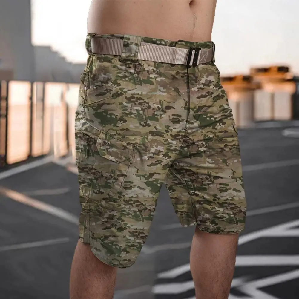 Men-Summer-Button-Zipper-Fly-Shorts-Urban-Military-Straight-Leg-Pockets ...