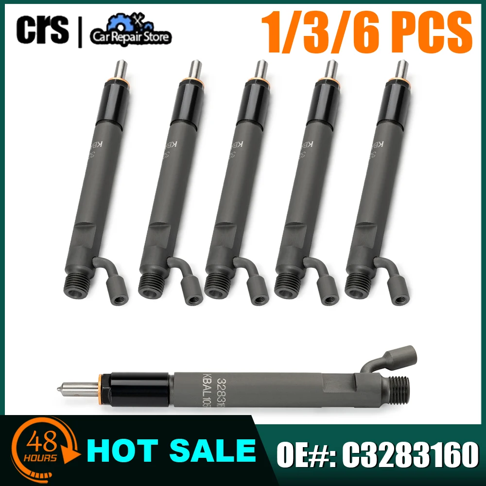 1/3/6PCS 3283160 C3283160 Fuel Injectors for CUMMINS 8.3L 6C 6CT 6CTA ...