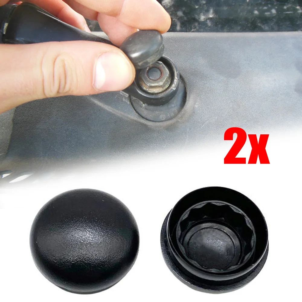 2Pcs-Car-Front-Windshield-Wiper-Arm-Nut-Cap-Bolt-Cover-For-VW-Passat-B5 ...