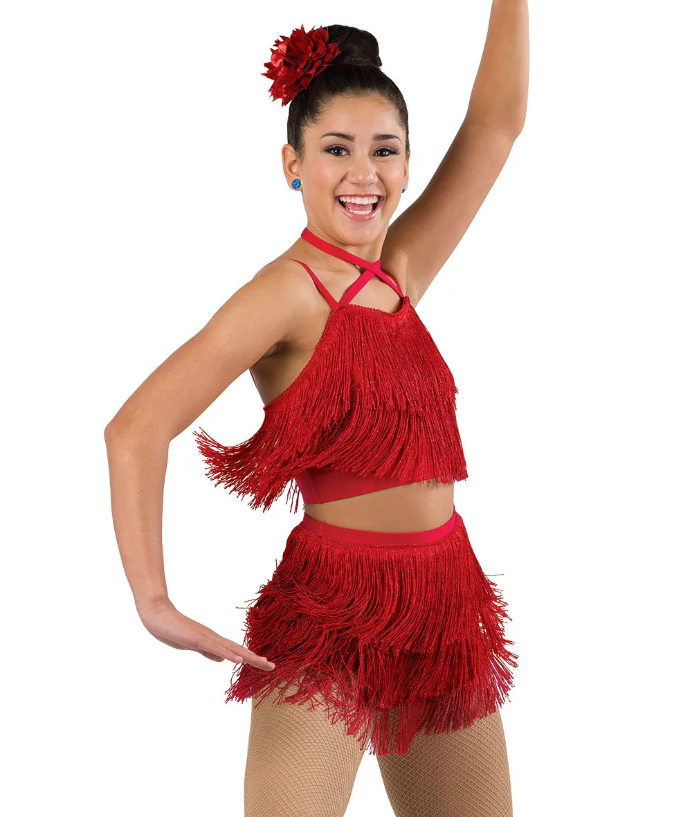Red Jazz Dance Costumes