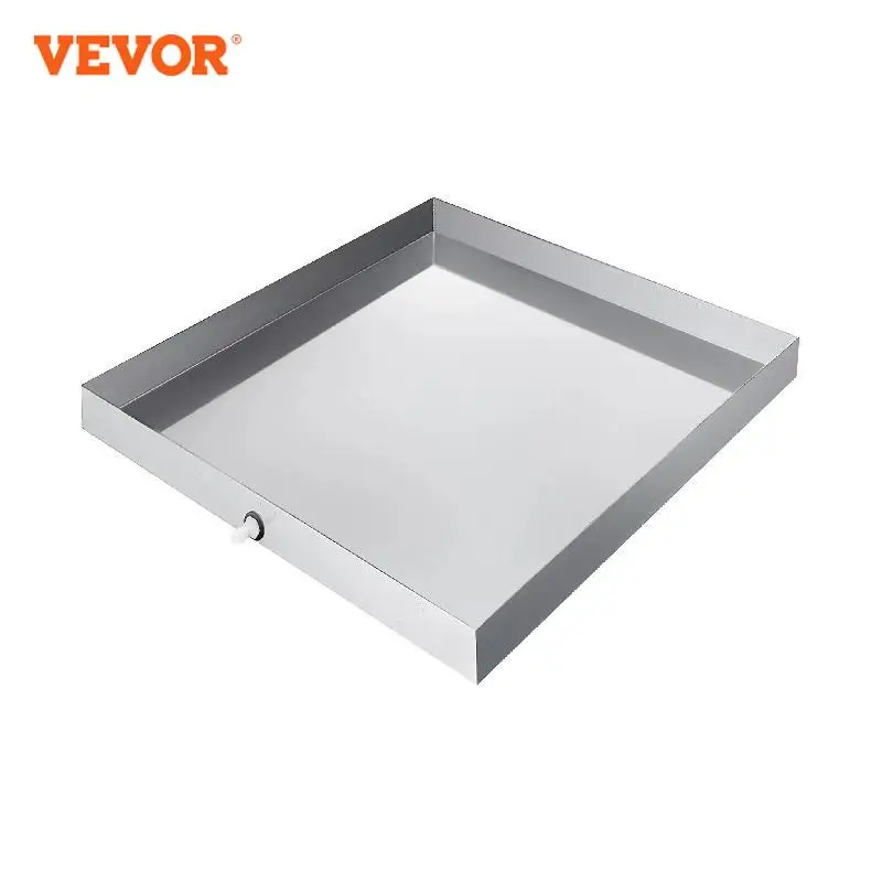 VEVOR-Multi-Size-Washing-Machine-Pan-Stainless-Steel-Drip-Drain-Floor ...
