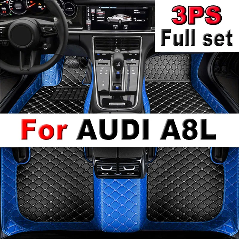 Car-Mats-For-AUDI-A8L-D3-4E-W12-5seat-2006-2010-Anti-dirt-Pad-Carpets ...