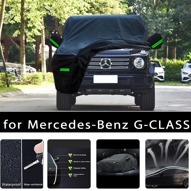 For Mercedes-Benz G-CLASS Outdoor Protection Full Car Covers Snow Cover ...