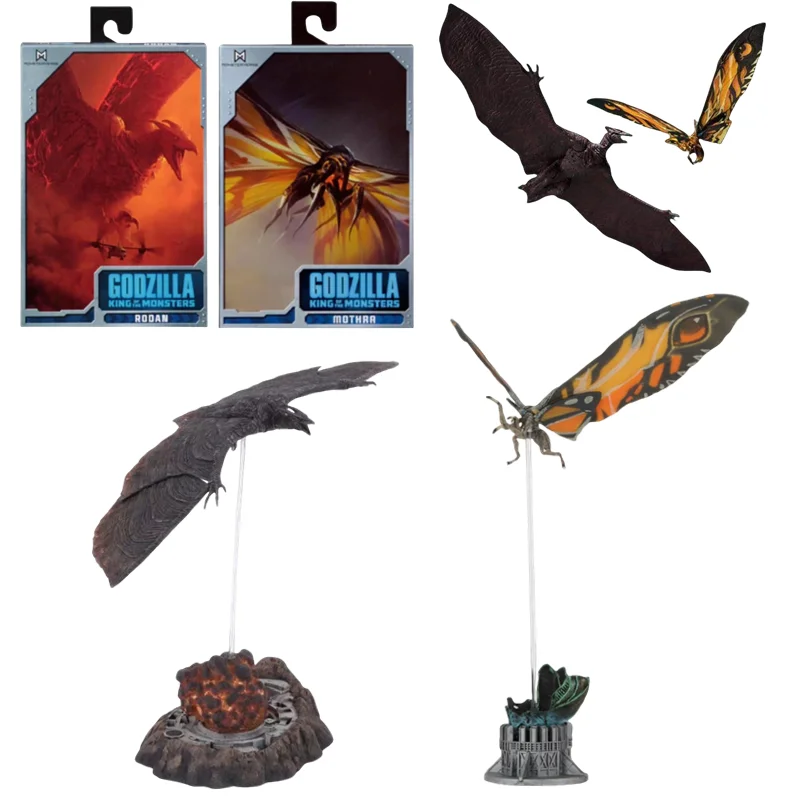 2019-Godzilla-King-of-the-Monsters-Movie-Mothra-Rodan-Action-Figure ...