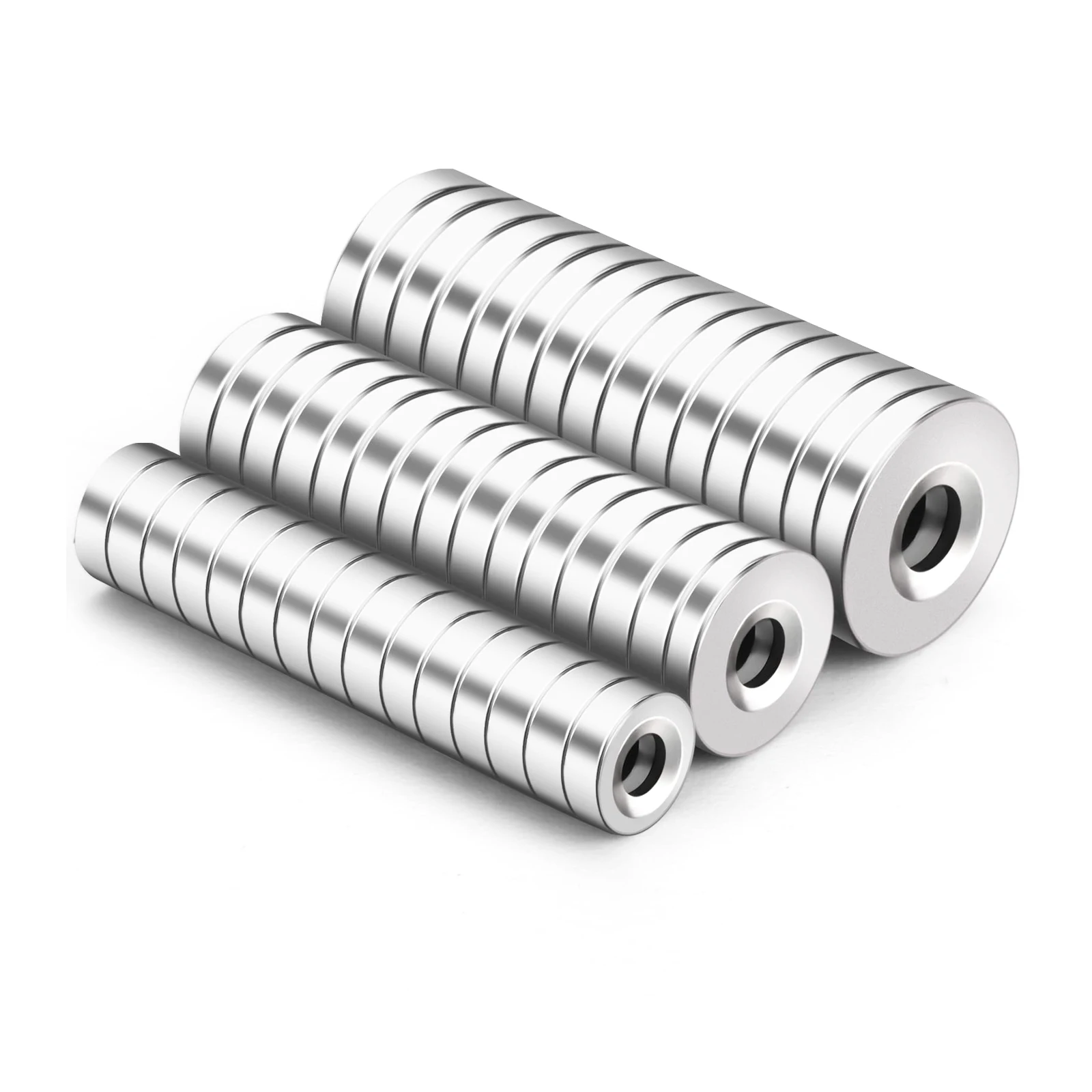 8-10-12-15-18-20x3-Strong-Magnet-Countersunk-Round-NdFeB-Neodymium ...