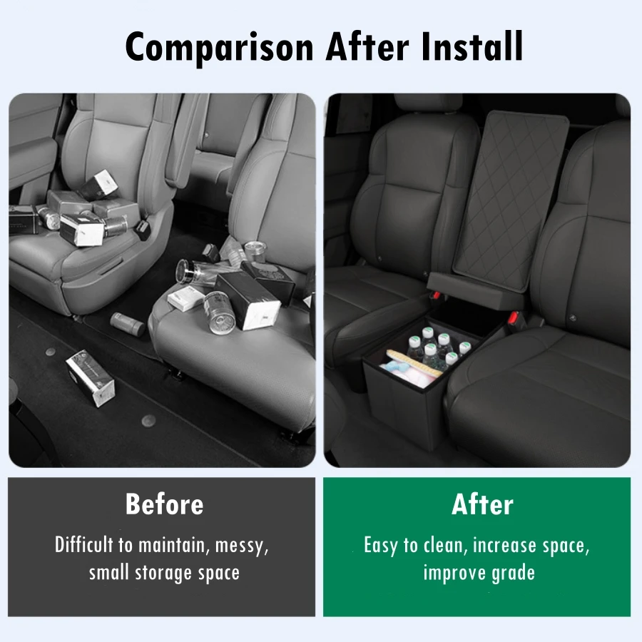 Universal Car Center Console With Storage Box Truck Center Console ...