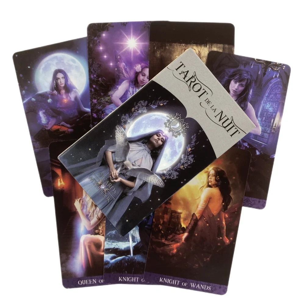Tarot-De-La-Nuit-Cards-Divination-Deck-English-Versions-Edition-Oracle ...