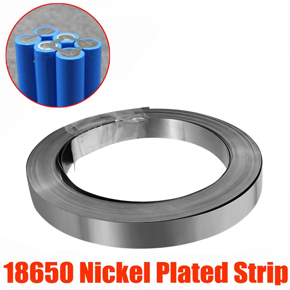 1-Roll-18650-Li-ion-Battery-Nickel-Sheet-Nickel-Plated-Strip-Taps ...