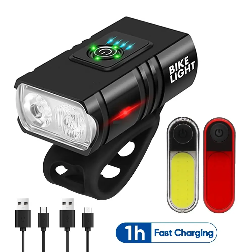T6-LED-Bike-Front-Light-Set-Waterproof-Bicycle-Rear-Light-Mountain-Road ...