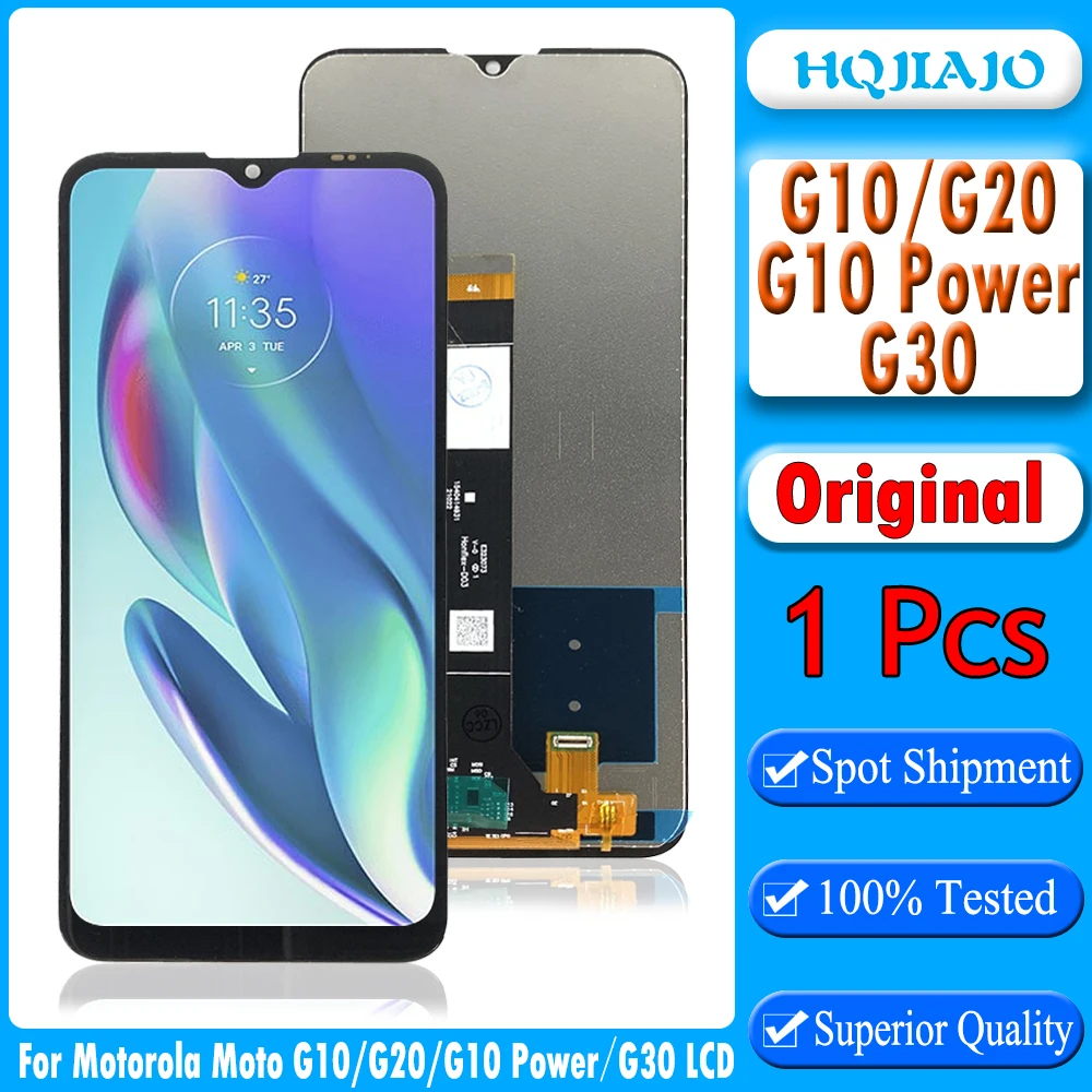 Original For Moto G10 XT2127-2 LCD Screen Display With Touch For Moto ...