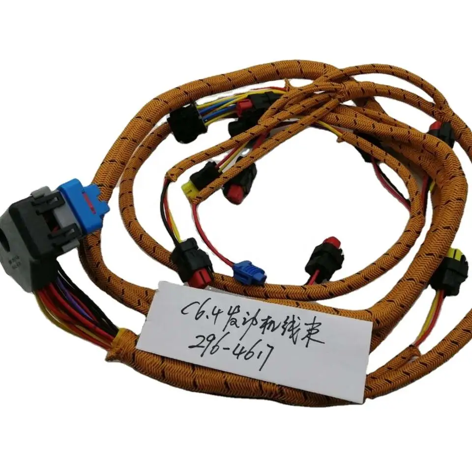 Excavator Parts 296-4617 2964617 C6.4 Engine Wiring Harness Injector ...