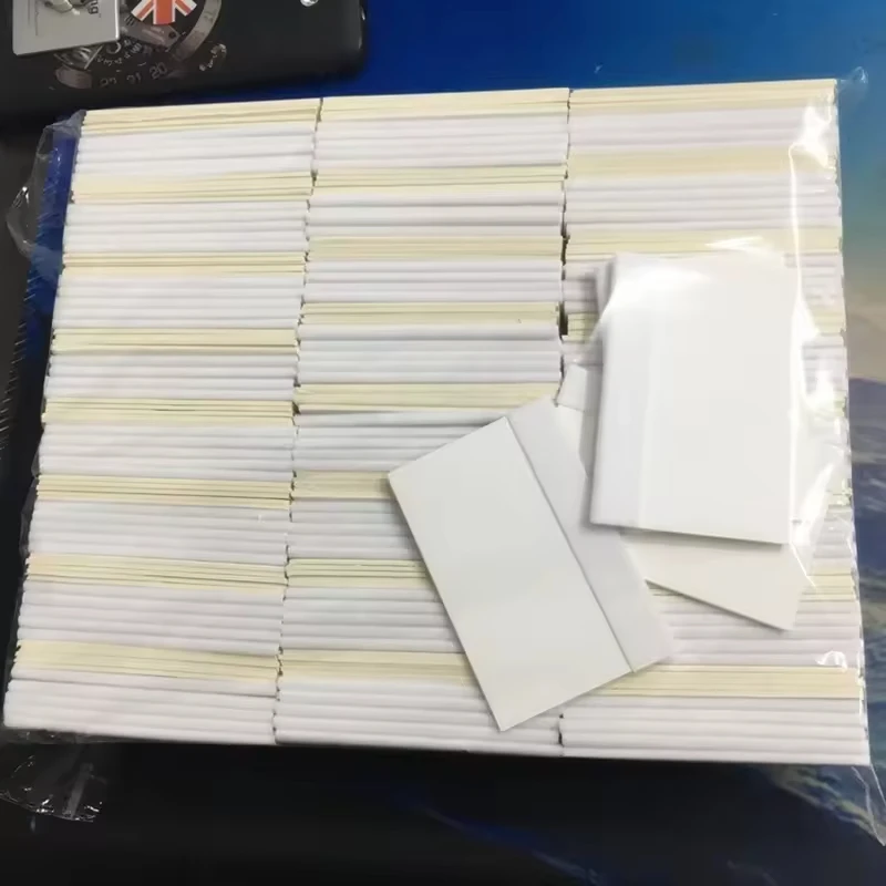100pcs Custom Bubble Scraper Card for Screen Protector Hydrogel Film ...
