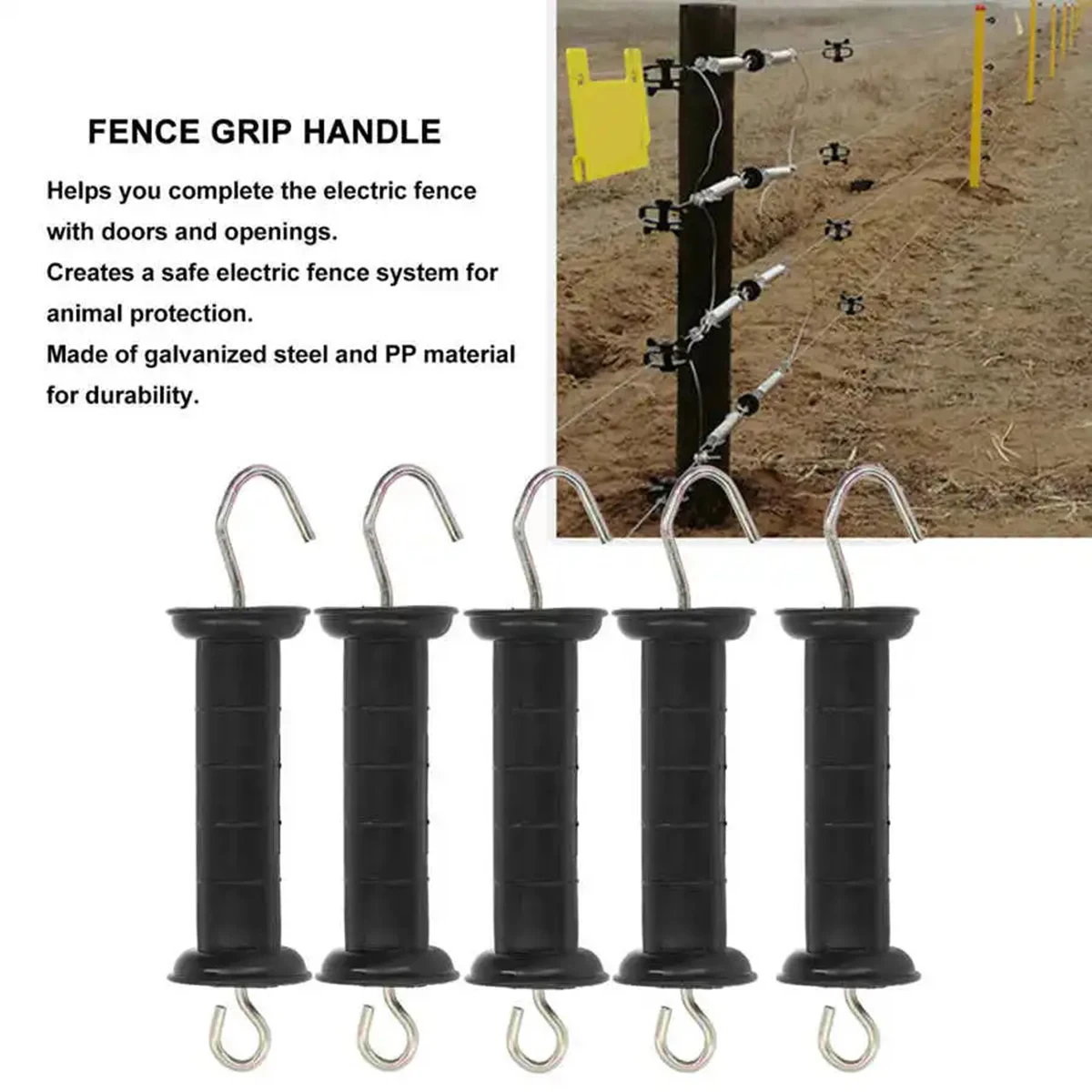 Electric-Fence-Gate-Handles-Insulated-Handle-Of-Pasture-Special-For ...