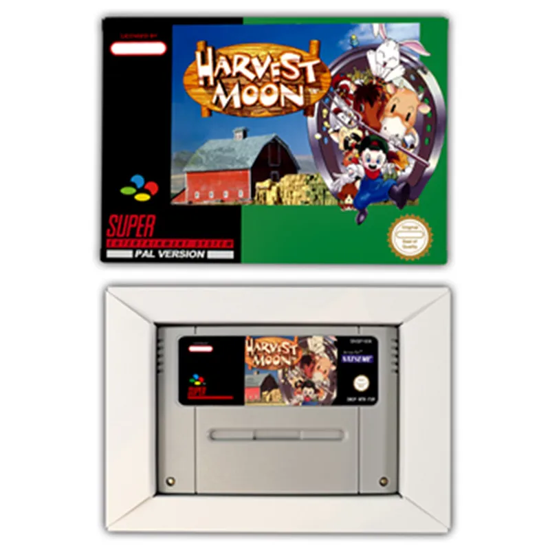 Harvest Moon Snes Cartridge