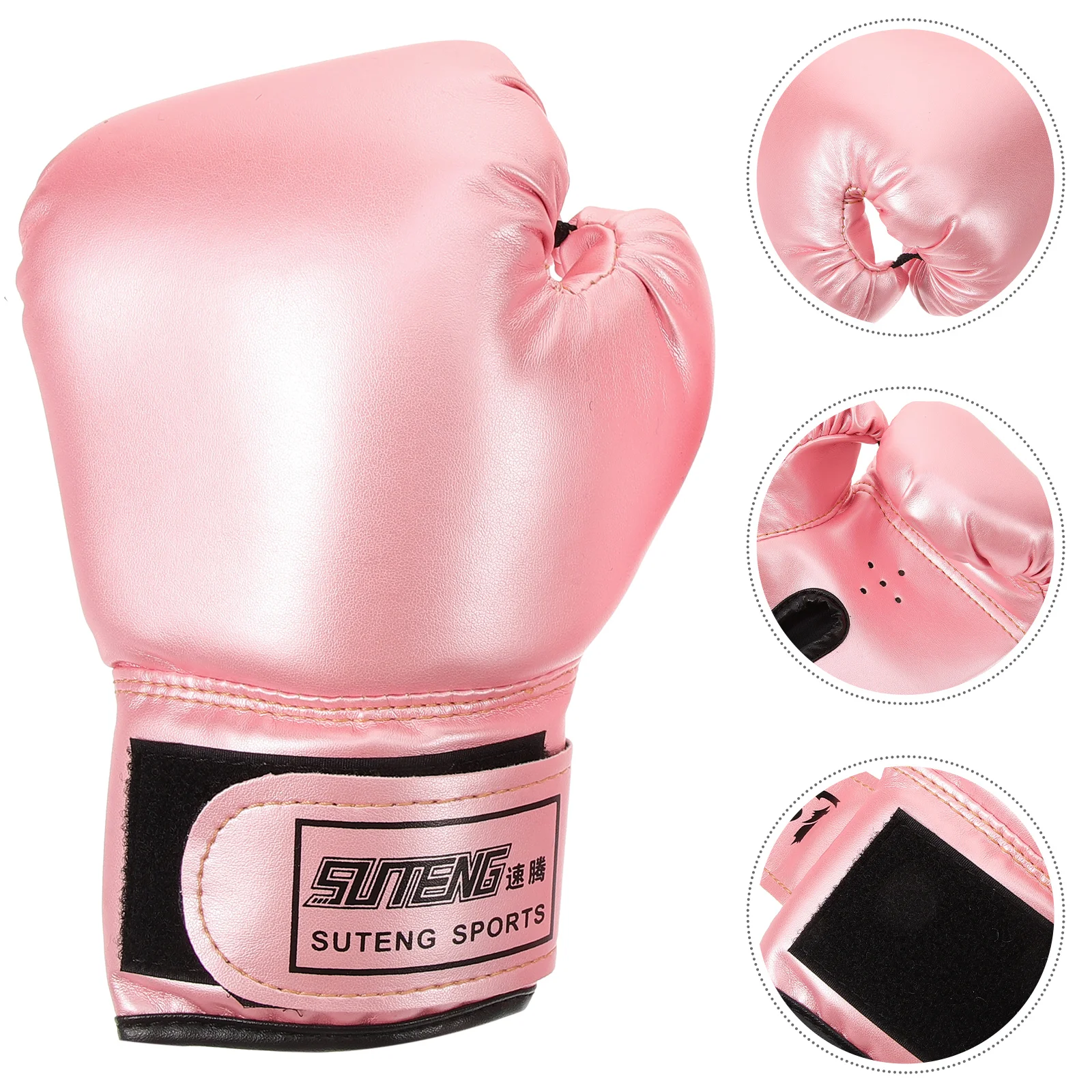 Pink Sponge Children Boxing Gloves Kids Kickboxing Glove Punching ...