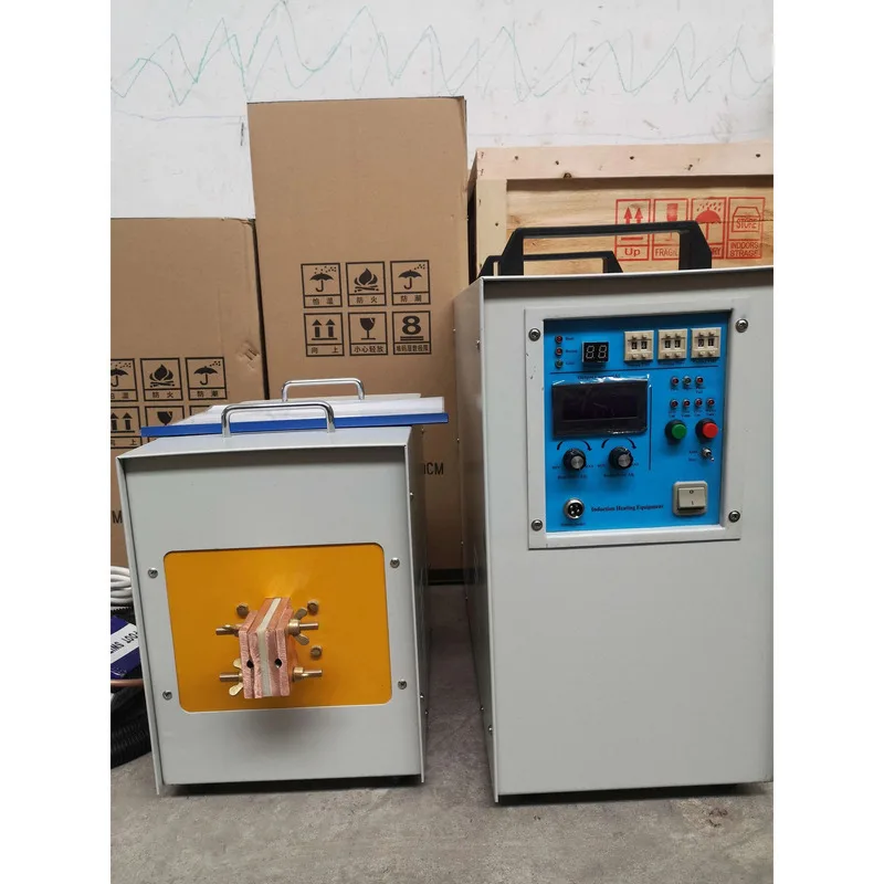 40KW-120KW 30-80Khz Frequency Induction Heater Furnace LH-40AB Fast ...