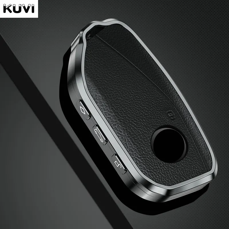 NEW Metal Car Key Case Cover Shell Fob For BMW i7 X7 G07 LCI iX I20 X1 ...