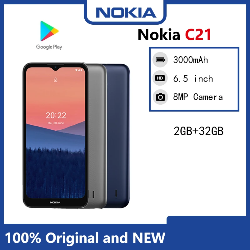 Nokia Android Phones | Nokia C21 Phone | All-day Battery | Nokia Mobile ...