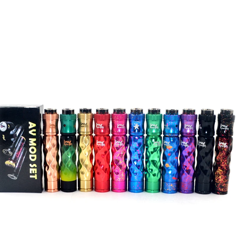 Avidlyfe Kit de Mod mecánico AV, batería 18650, rosca Mech Mod con ...