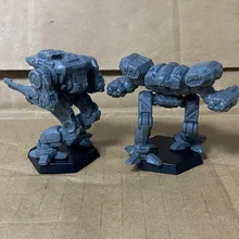 Lot Battletech Mechwarriors Robots Turkina & Fire Warhawk Mech Clan ...