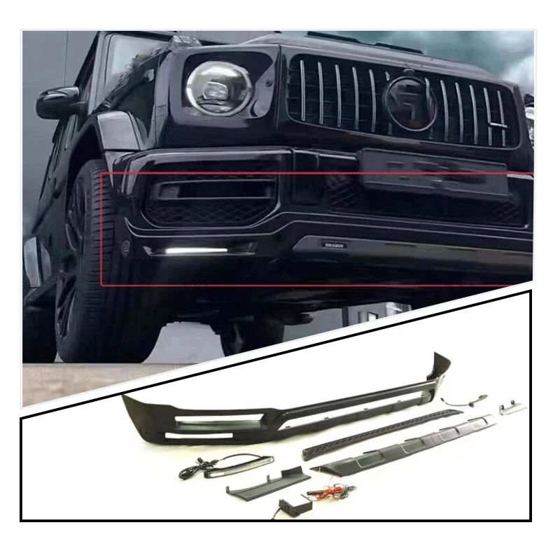 W464 G550 Front Bumper Front Lip for Mercedes Benz G Class W463A W464 ...