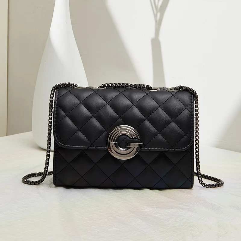 Western-style-diagonal-cross-small-square-bag-small-fragrant-magnetic ...