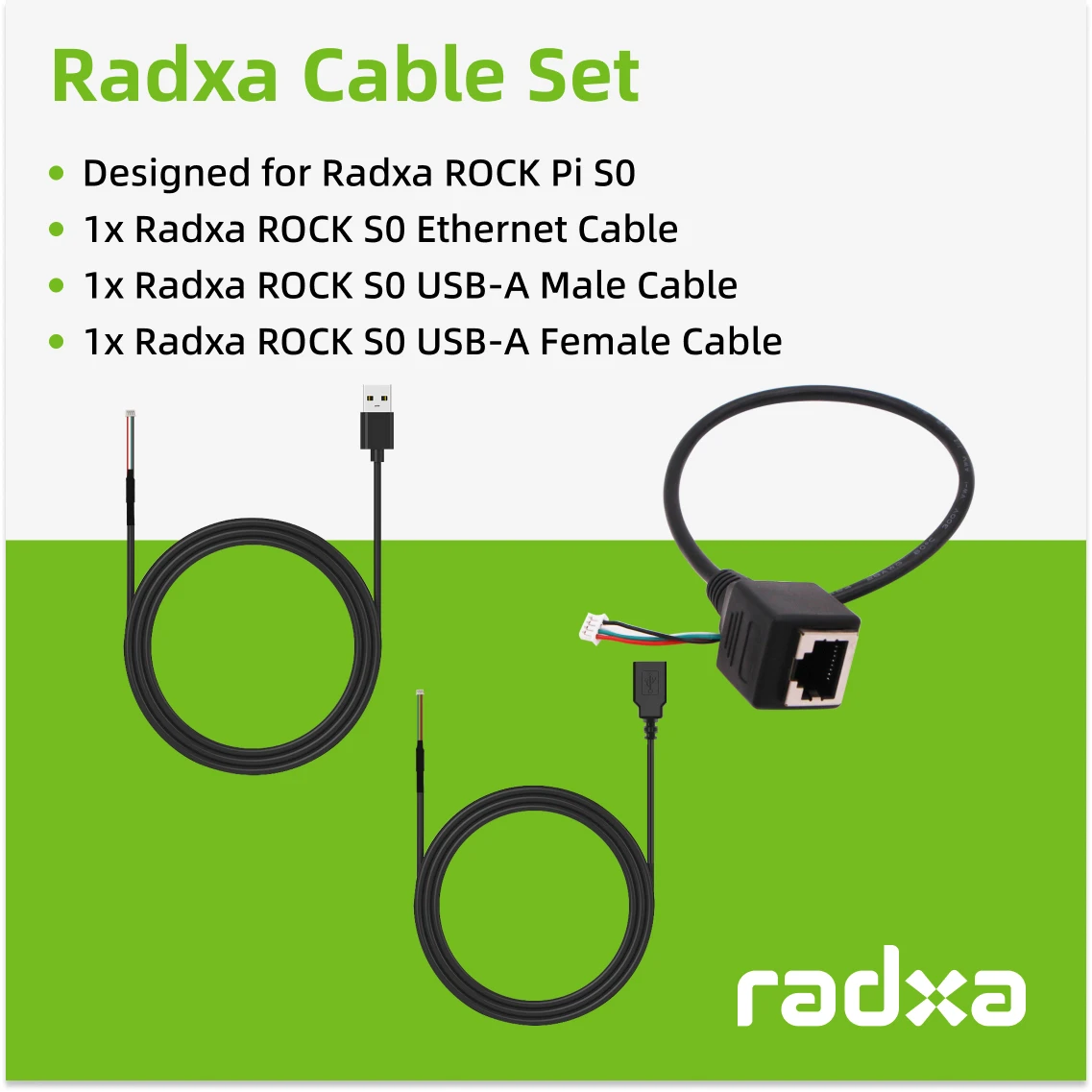 Radxa-ROCK-S0-Ethernet-Cable-Radxa-ROCK-S0-USB-A-Male-Cable-Radxa-ROCK ...