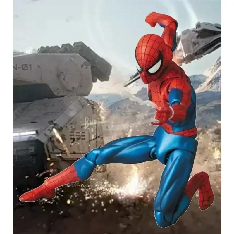 Disney-Marvel-Spider-Man-Mafex-075-the-Amazing-SpiderMan-16cm-Comic-Ver ...