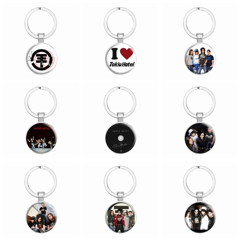 Popular-Singer-Bill-Tom-Kaulitz-Keychain-Tokio-Hotel-Music-Band-Keyring ...