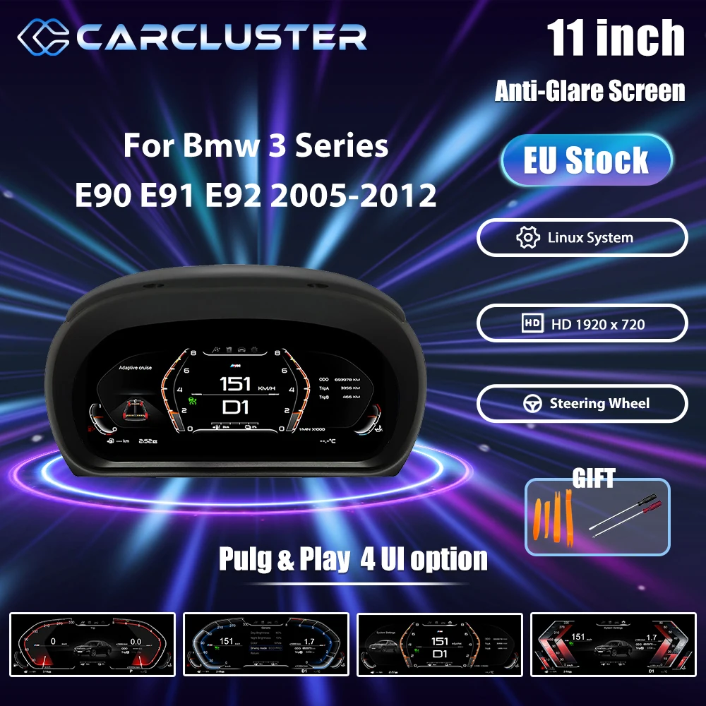 1920-720-Auto-Lcd-Dashboard-For-BMW-3-Series-E90-E91-E92-2005-2012 ...