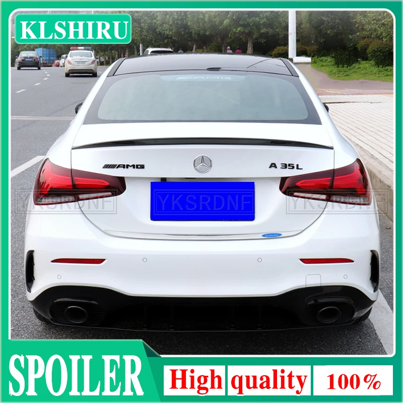 For Mercedes-Benz a35 amg w177 A180 A200 spoiler 2019 ABS Plastic ...