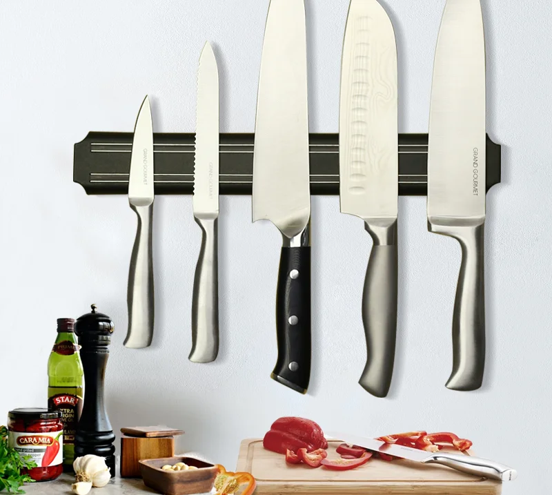 Porte-couteau-magn-tique-pour-cuisine-support-mural-pour-couteaux-en-m ...