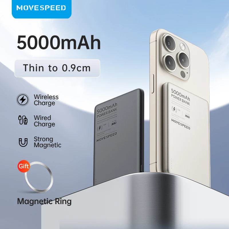 MOVESPEED-S05-PD20W-5000mAh-Magnetic-Power-Bank-Portable-Mini-Size ...