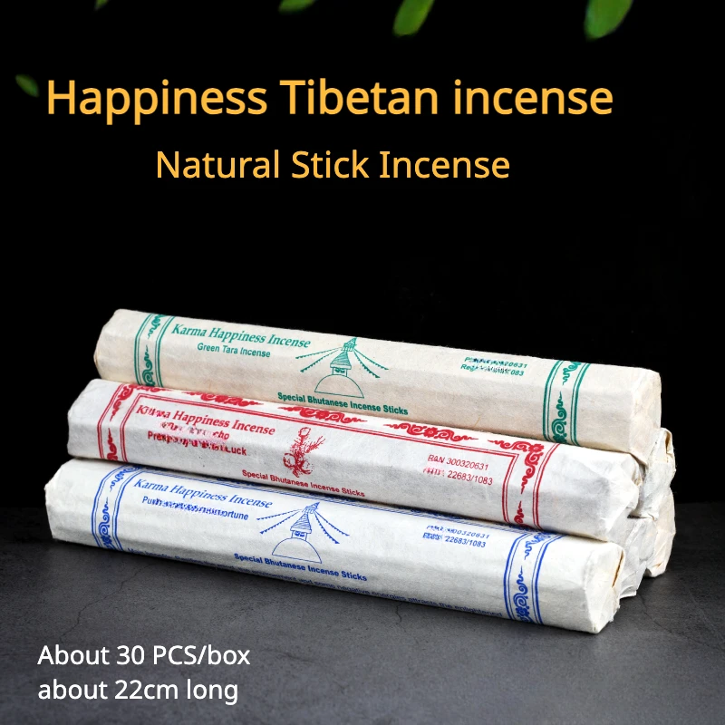 30-Root-Nepal-Incense-Stick-Happiness-Tibetan-Joss-Stick-Family-Indoor ...