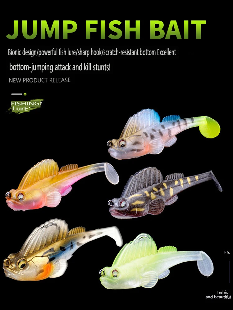 PD-fishing-gear-bait-road-jumping-fish-tail-T-soft-baits-false-bait-14 ...