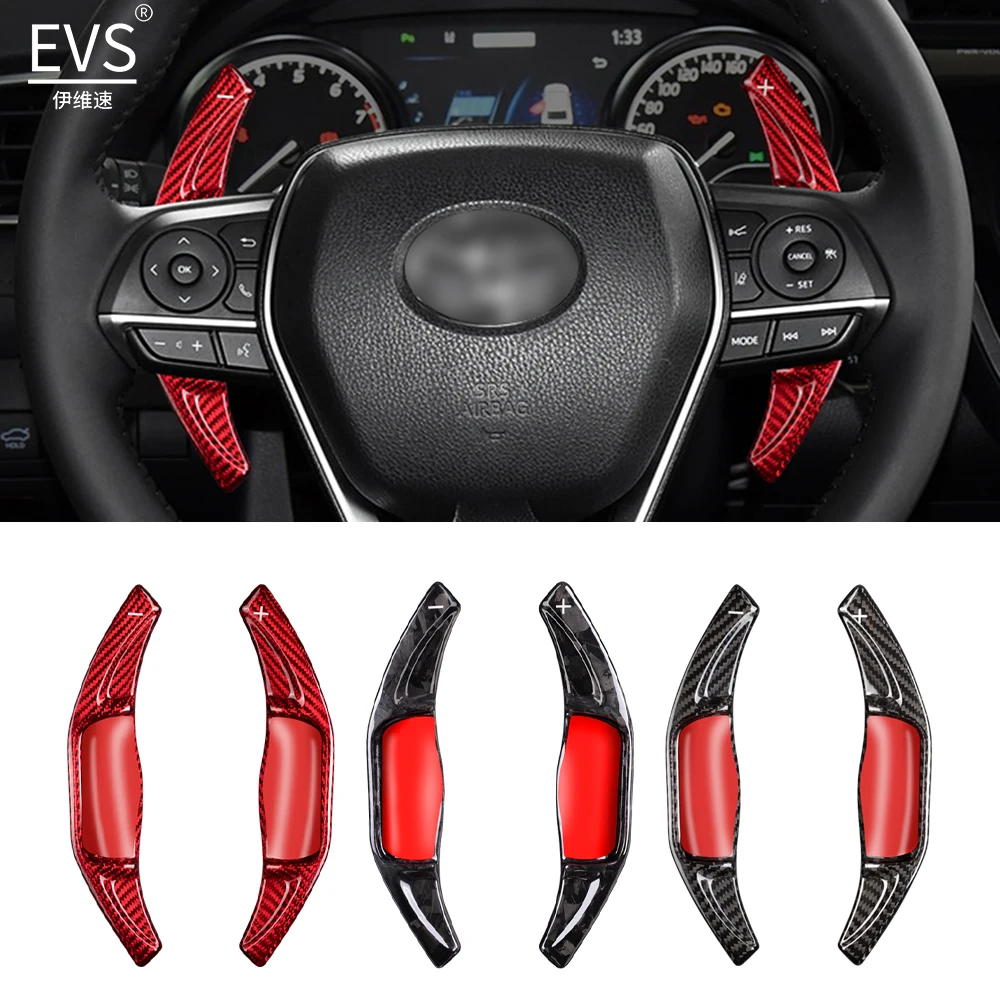 Carbon-Fiber-Steering-Wheel-Paddle-Shift-For-Toyota-Camry-Corolla ...