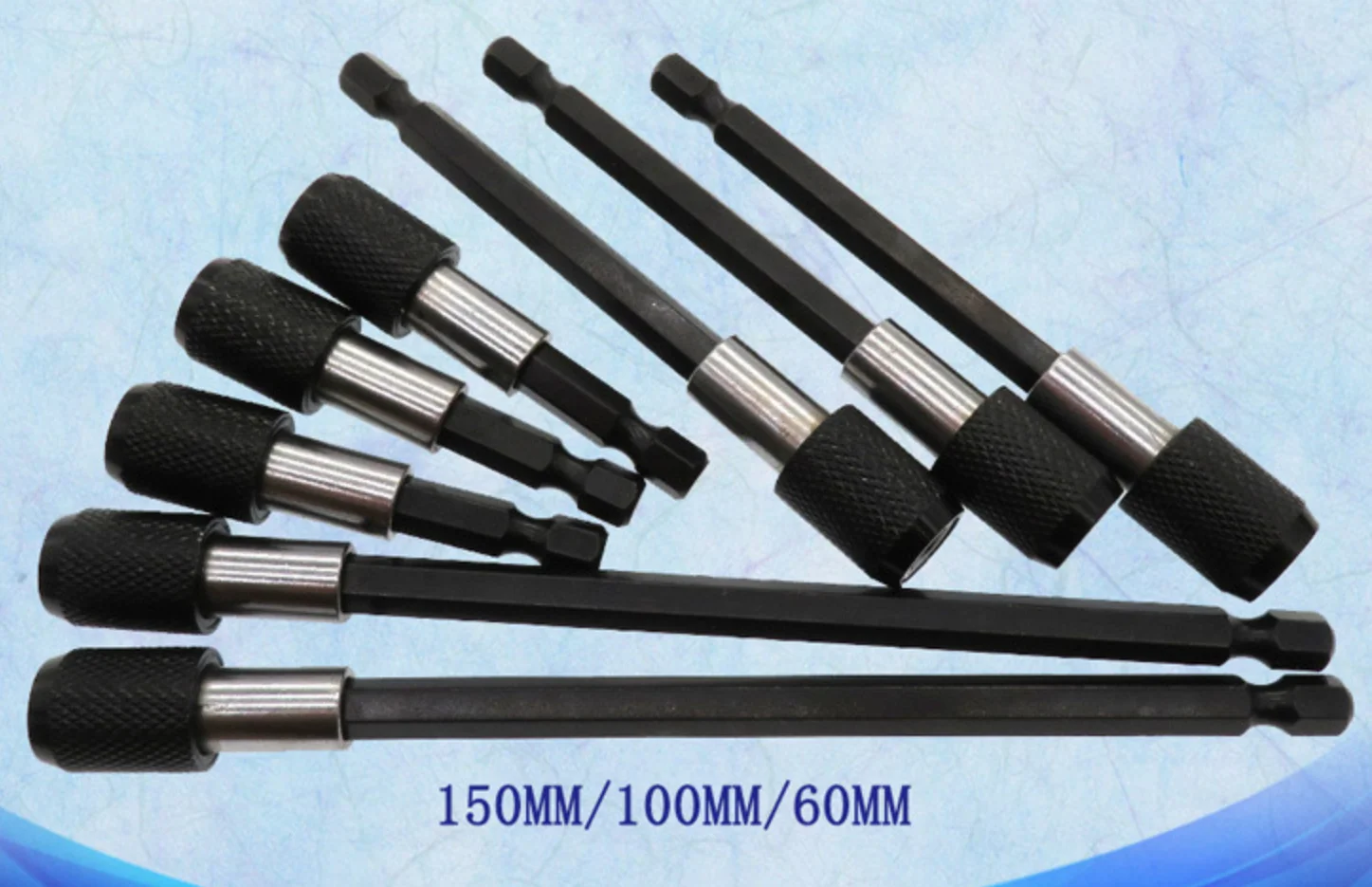 Handheld-electric-drill-extension-connecting-rod-100mm-socket-adapter ...