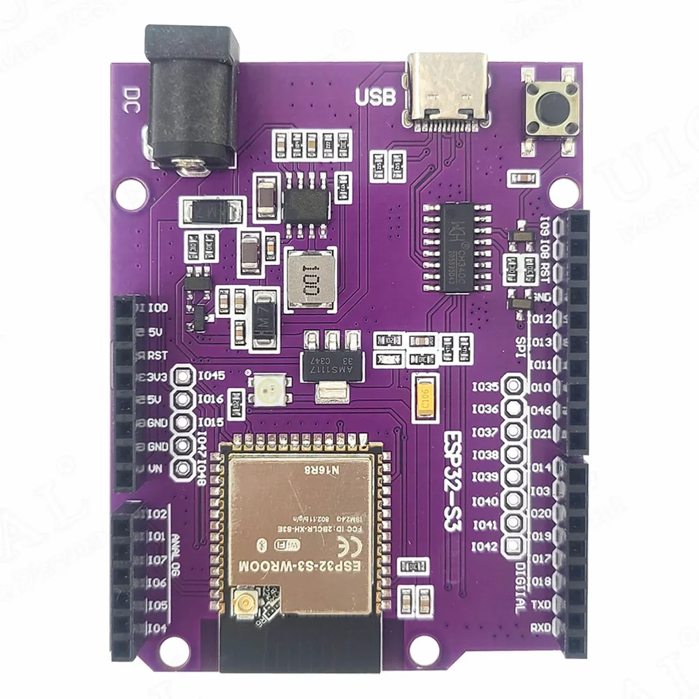 ESP32-S3-WROOM-Development-Expansion-Board-for-Python-IDE-with-ESP32-S3 ...