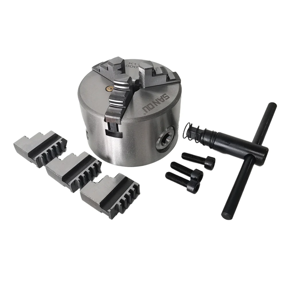 3-Jaw-Lathe-Chuck-Manual-Chuck-3-K11-80-Self-centering-Lathe-Drilling ...