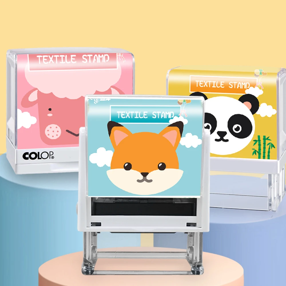 Custom-Name-Stamp-Paints-Personal-Student-School-Stationery-Engraved ...